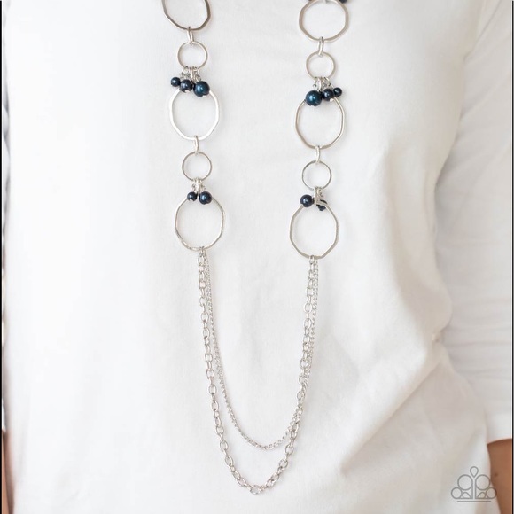 Jewelry | Ante Upscale Blue Necklace | Poshmark